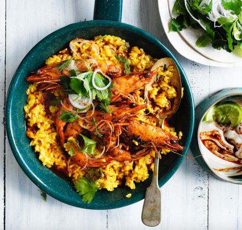 One pot prawn paella | Great Australian Seafood